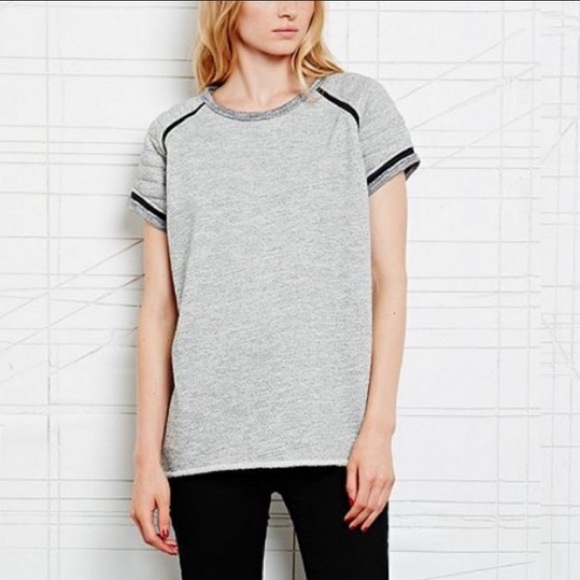 IRO | Tops | Iro Kilta Grey French Terry Quilted Top 42us | Poshmark